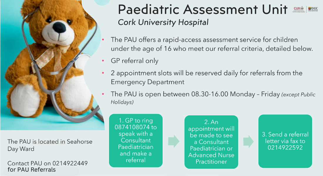 Paediatric Assessment Unit - Cork University Hospital